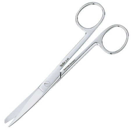 Miltex Integra Operating Scissors, 6.5in, Curved with Sharp/Blunt Tip 5-48 | Zoro